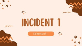 Incident 1 chapter 9 Kelompok 1 MSDM DUA | PDF