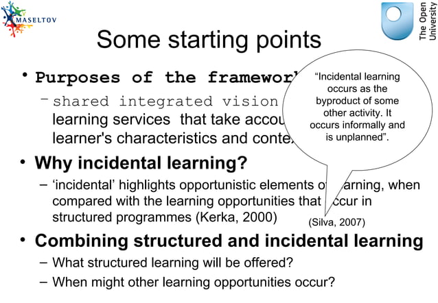 Supporting integration through incidental learning | PPT