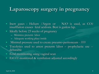 Incidental Surgery During Pregnancy | PPT