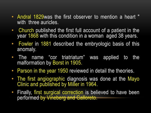Incidental cor triatriatum sinister with congenital mr in | PPTX