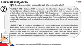 Incident Alert Jari Terjepit Diantara Send Line dan Lower Sheave Wheel.pptx