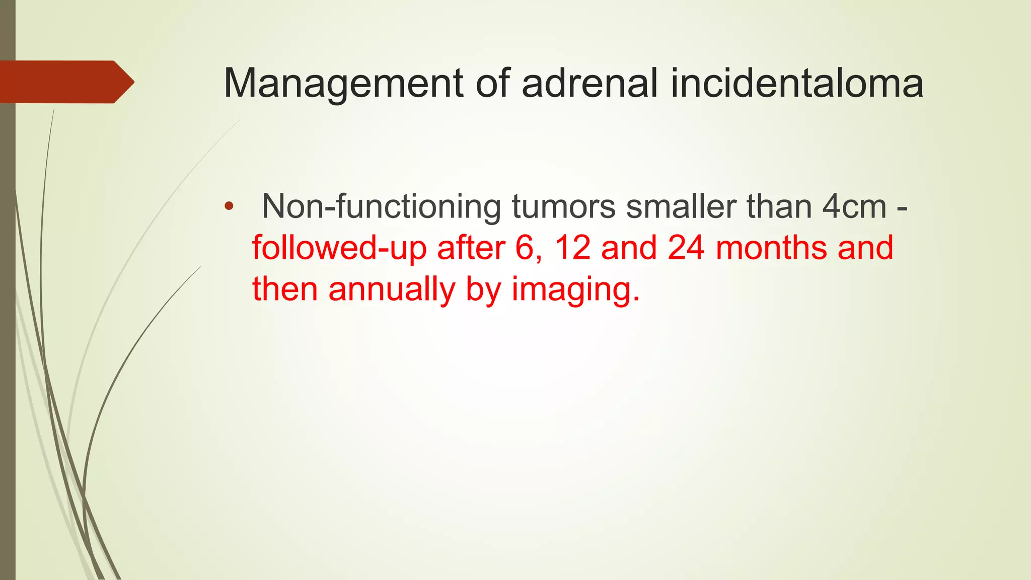 Incidentaloma | PPTX