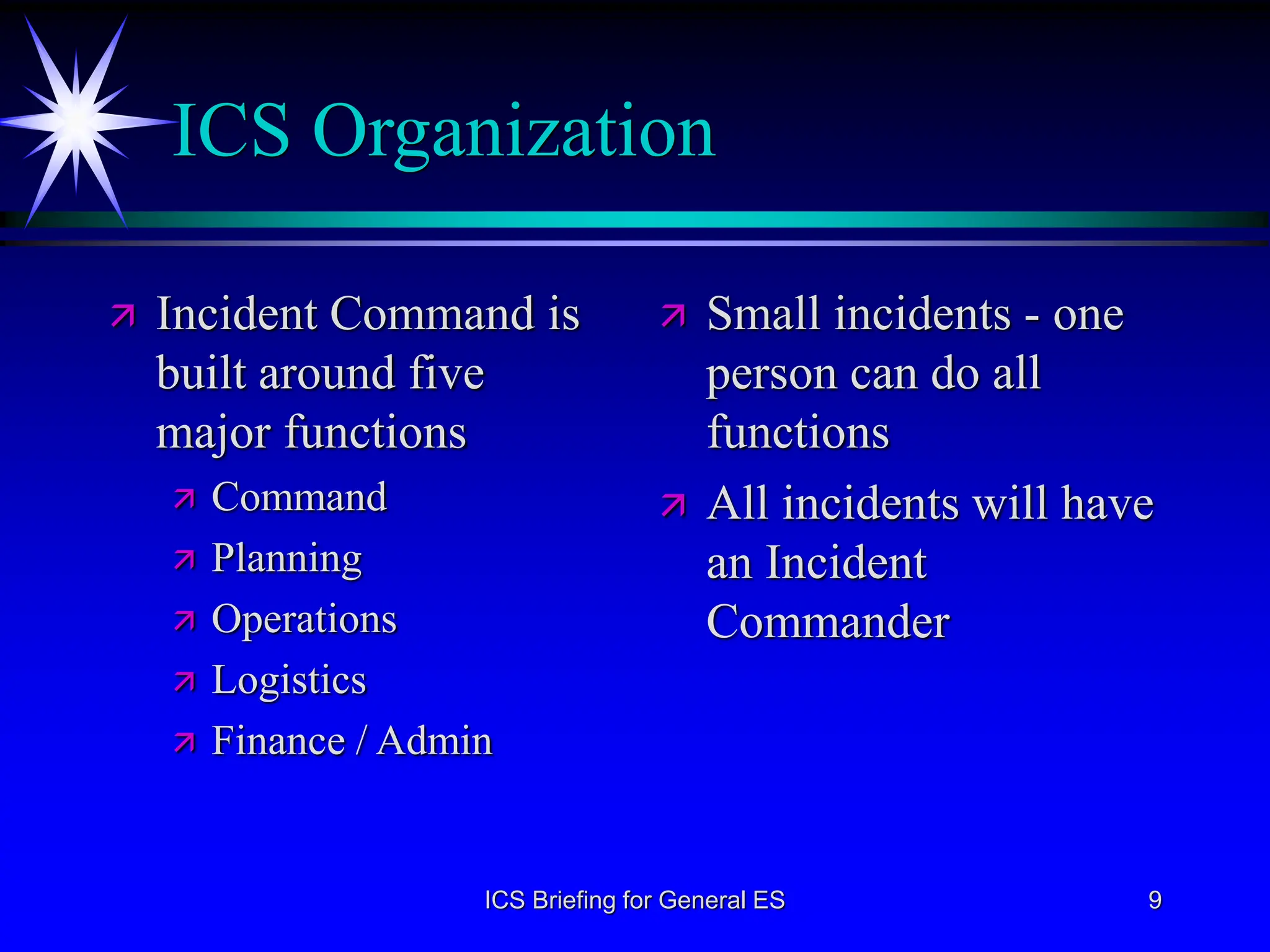 incident command system BASIC COURSE.PPT