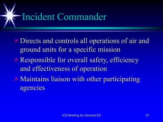 incident command system BASIC COURSE.PPT | Business | Business and Finance