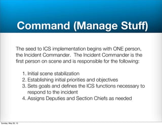 INCIDENT COMMAND SYSTEM PLAIN AND SIMPLE.pptx