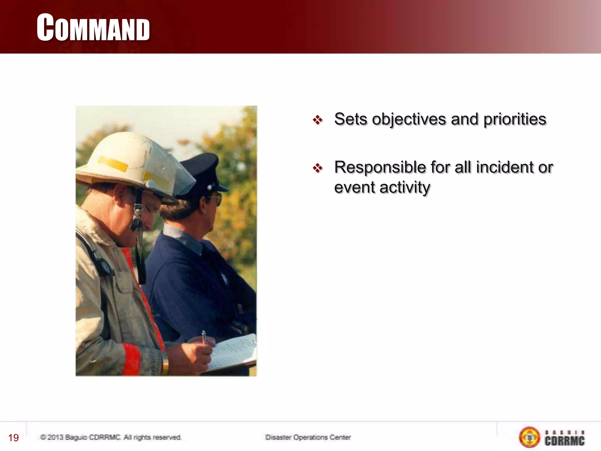 Incident Command System | PPTX