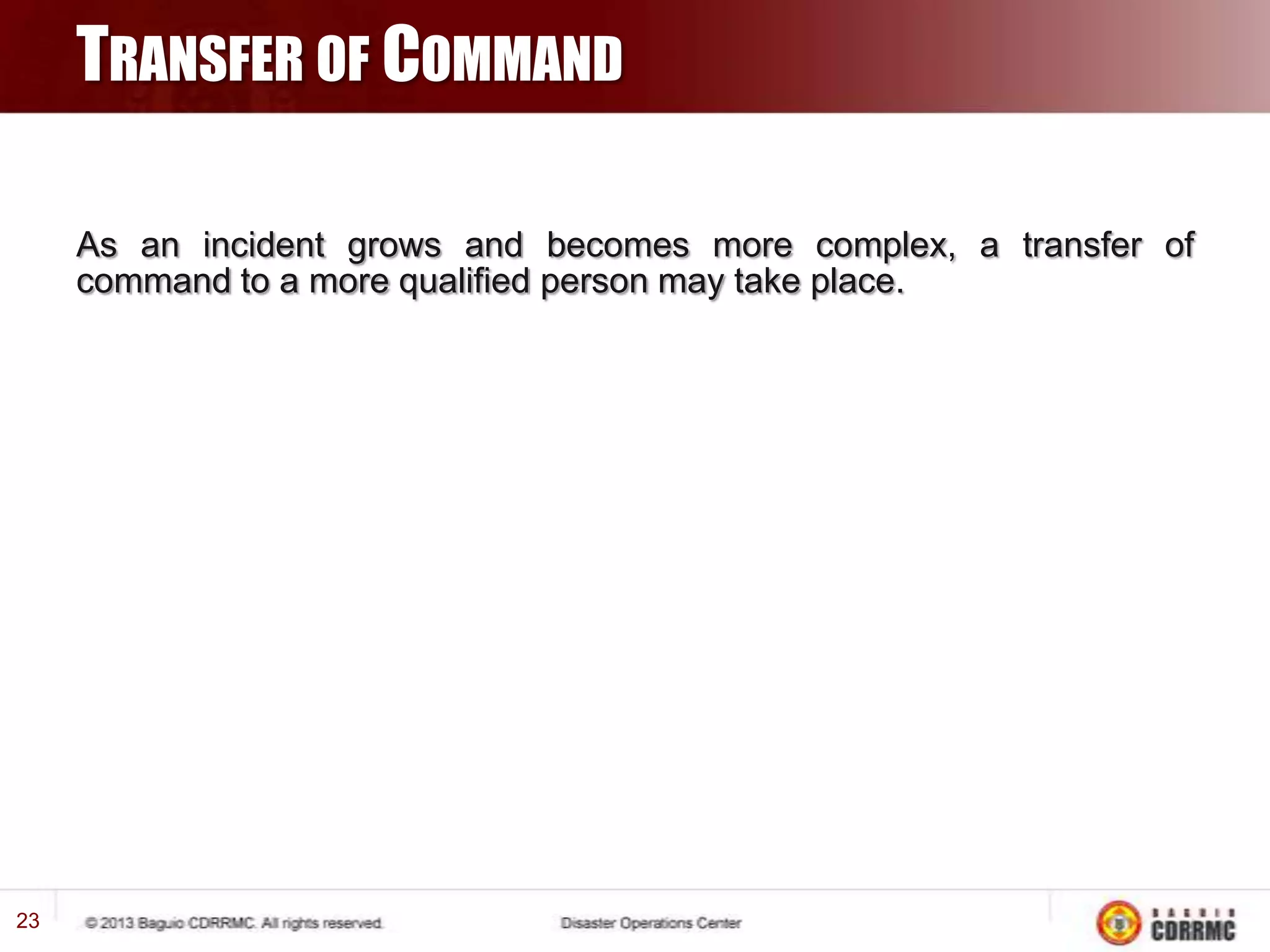 Incident Command System | PPTX