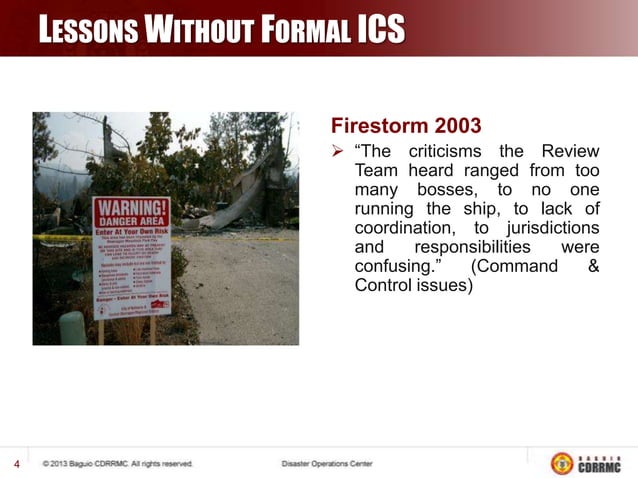 Incident Command System | PPTX