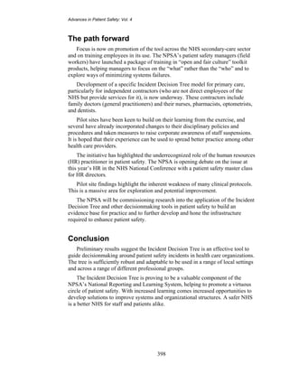 Incident decision tree following james reason | PDF | Healthcare ...