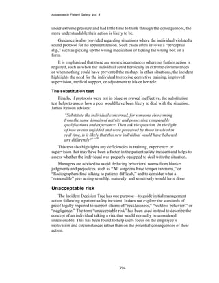 Incident decision tree following james reason | PDF | Healthcare ...