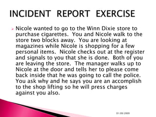 IncidentDocReporting.ppt