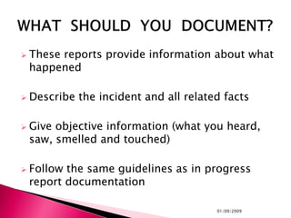 IncidentDocReporting.ppt