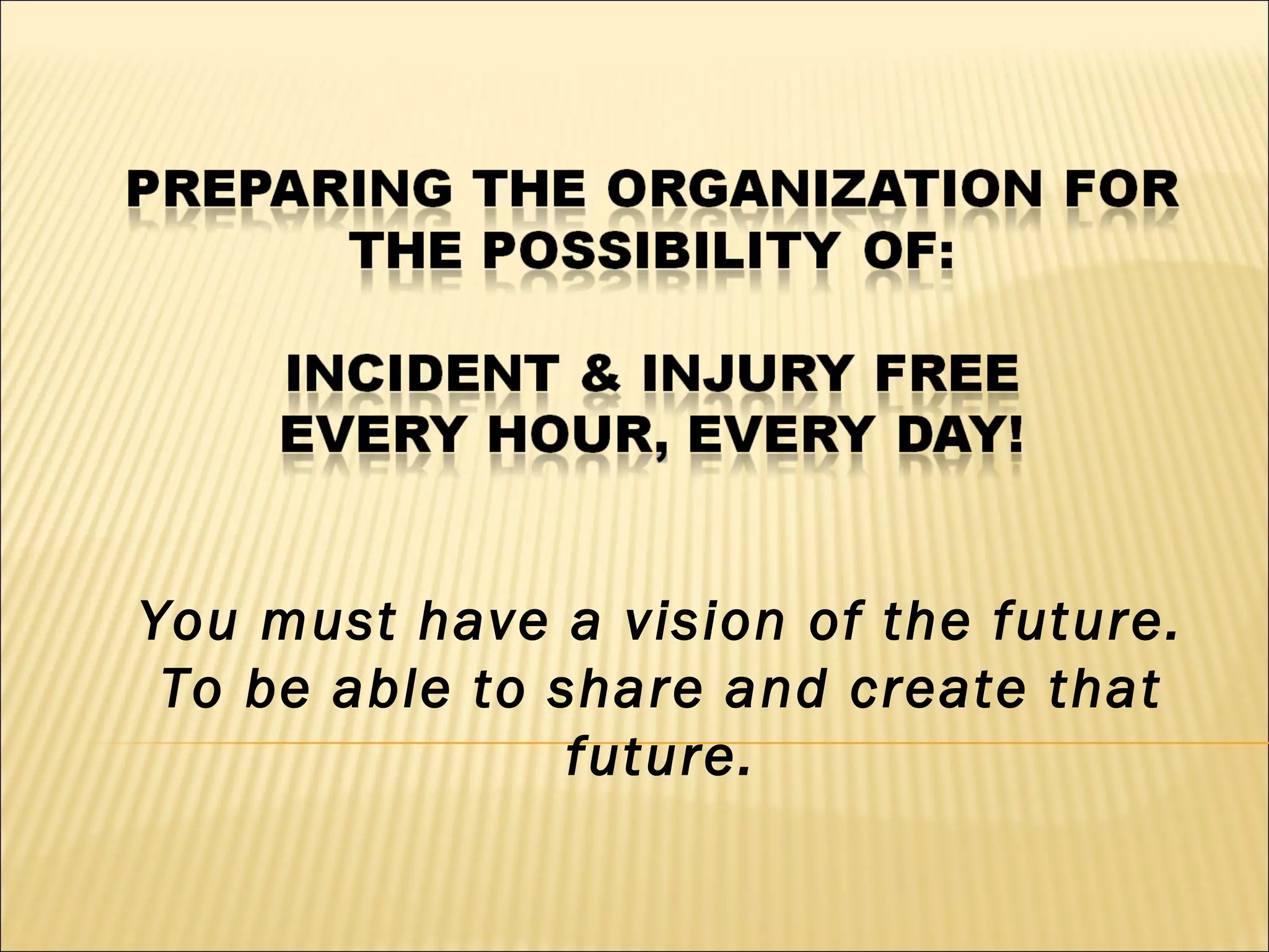 Incident & injury free electric power presentation 3 19-11 | PPT