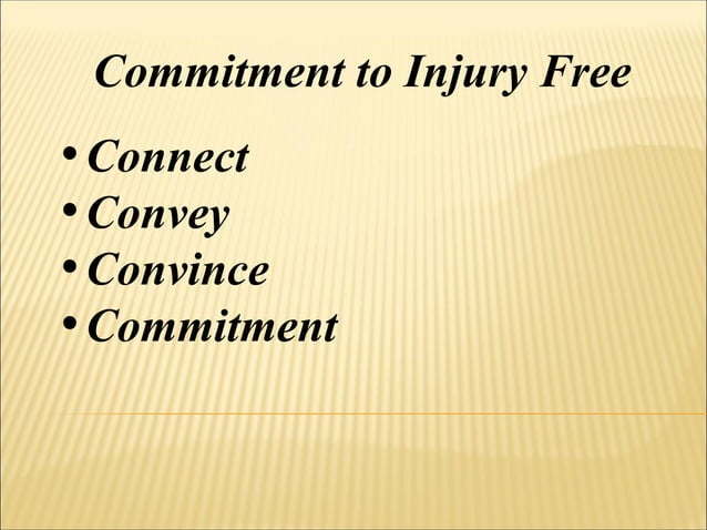 Incident & injury free electric power presentation 3 19-11 | PPT