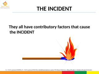 Incident investigation and reporting training | PPTX
