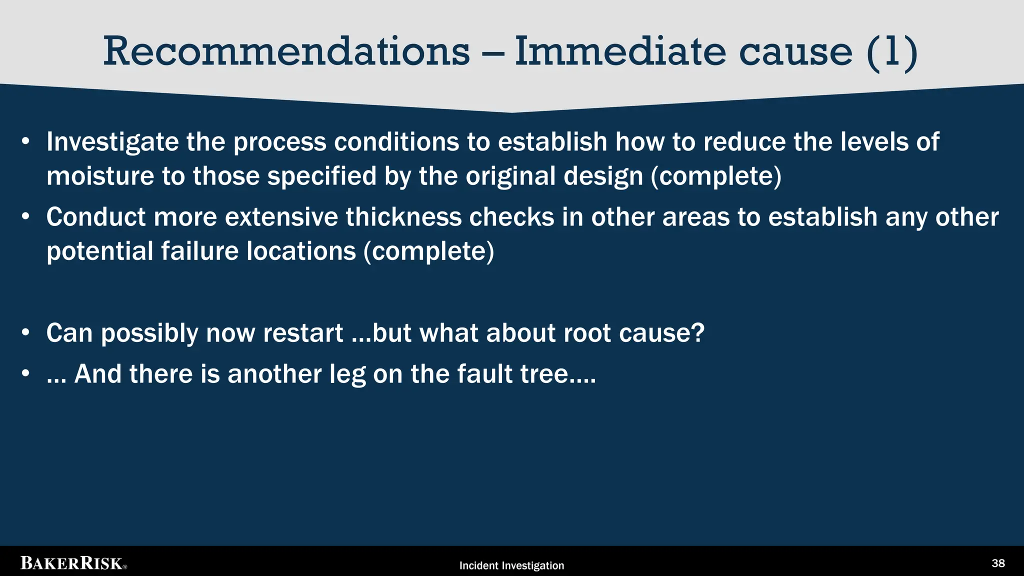 Incident Investigation for SaRS Baker Risk | PPT | Free Download
