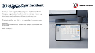 Improve Workplace Safety Using Smart Incident Investigation Software | PPTX