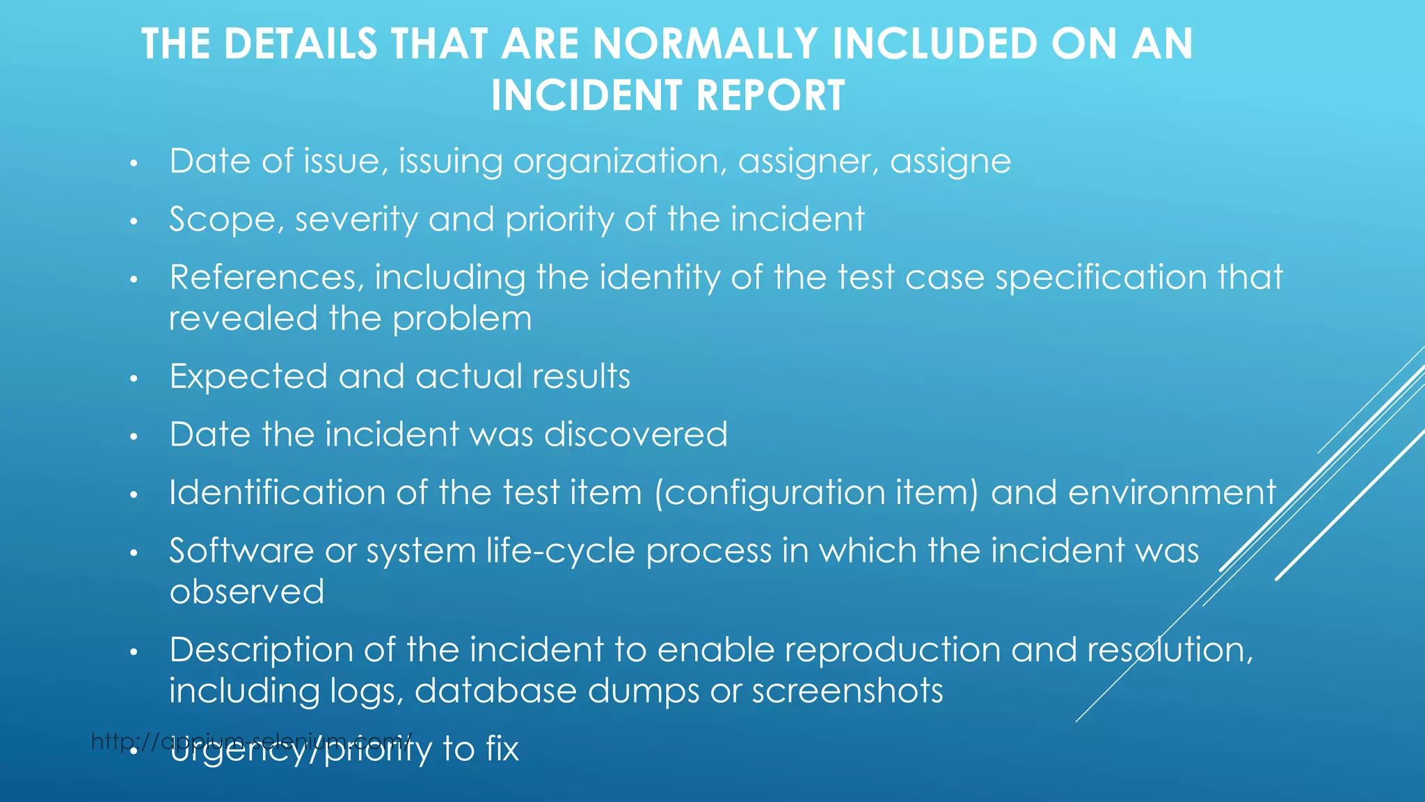 Incident management | PPTX