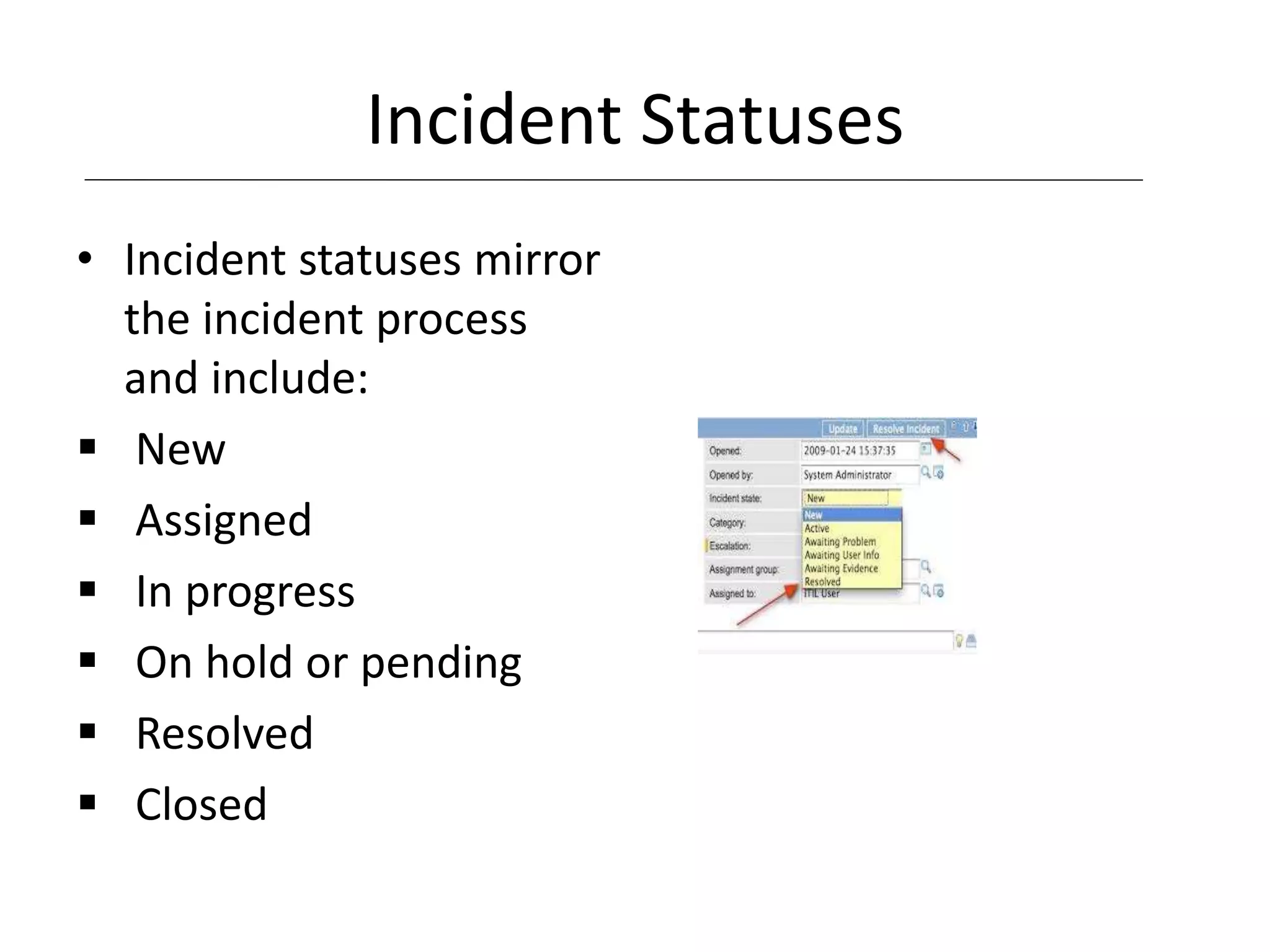 ITIL- Service operations- Incident management | PPTX