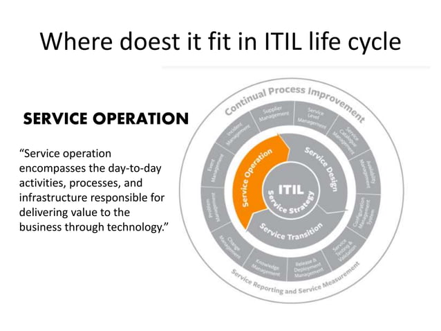 ITIL- Service operations- Incident management | PPTX