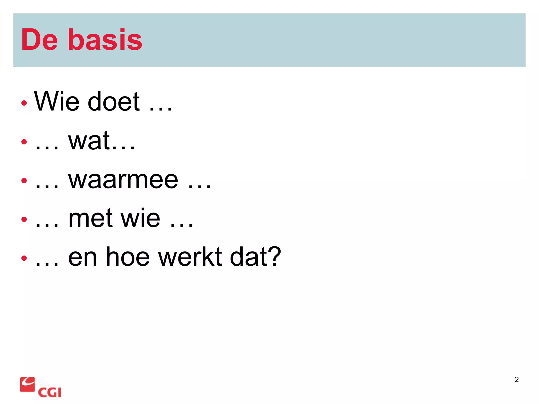Incident management hoe doe je dat (grote letters) | PPT