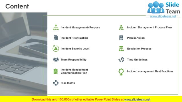 Incident Management PowerPoint Presentation Slides | PDF