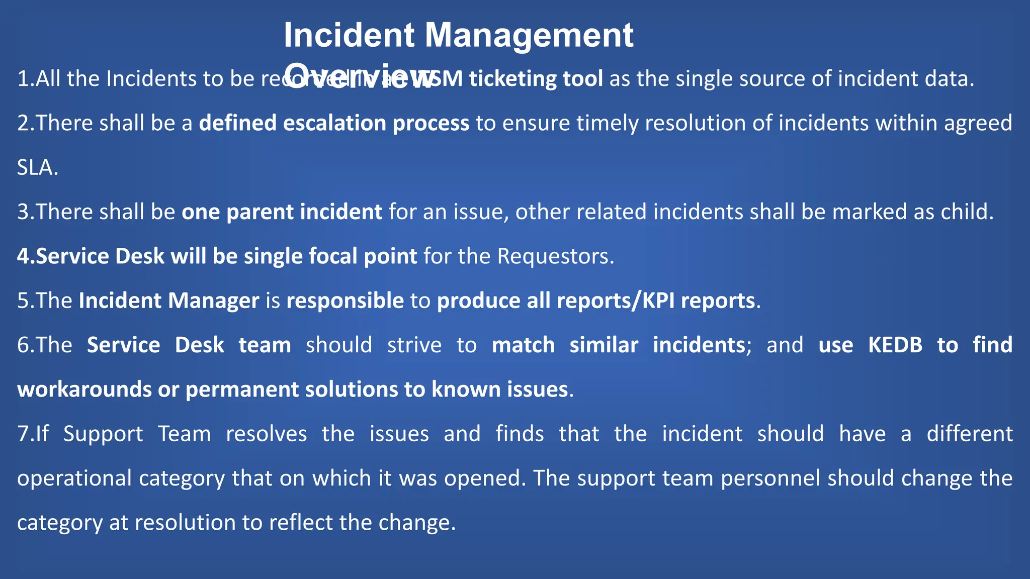 IM FLOW, Incident Management FLOW PPT PPTX | PPTX