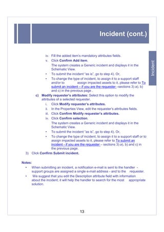 Incident management user guide v.2.5 | PDF