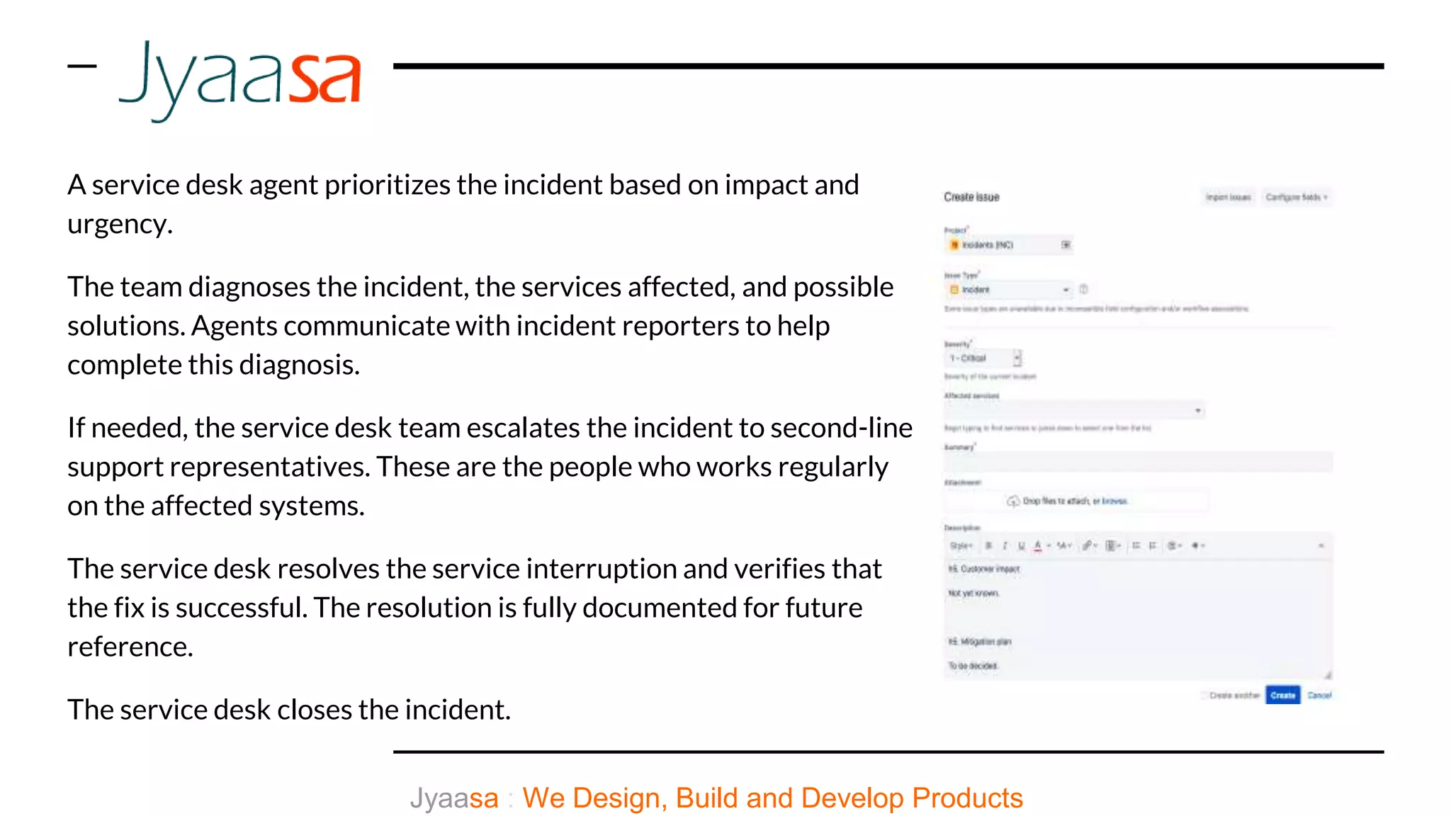Incident management with jira | PPTX
