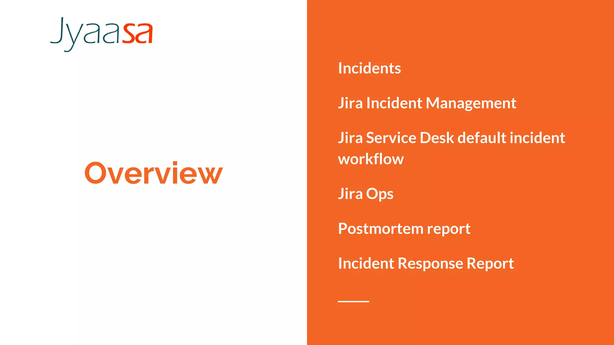 Incident management with jira | PPTX