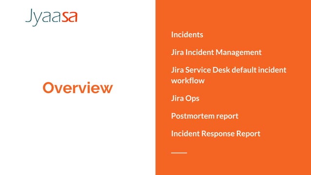 Incident management with jira | PPTX | Business | Business and Finance