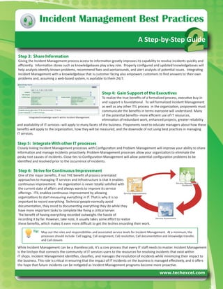 Incident Management Best Practices | PDF