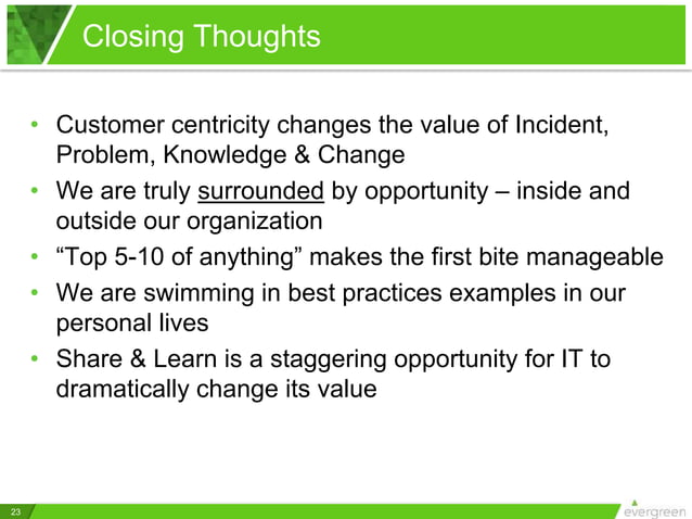 Incident, Problem, Change, Knowledge…and Service Catalog? A Powerful ...