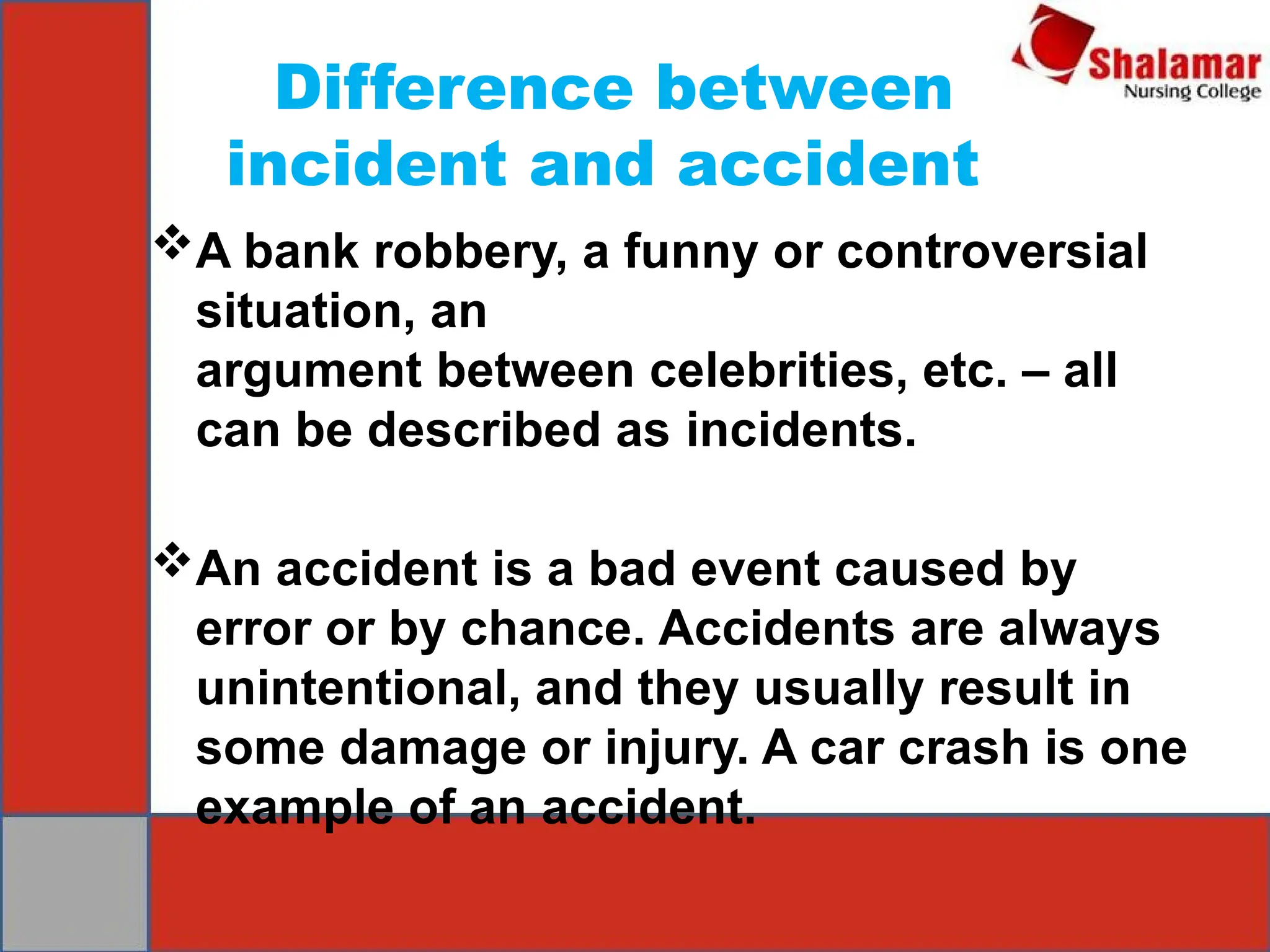 Incident report (4).pptx english ppt 2nd year | PPTX