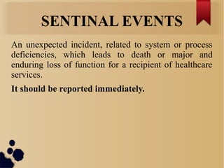 Incident reporting | ODP