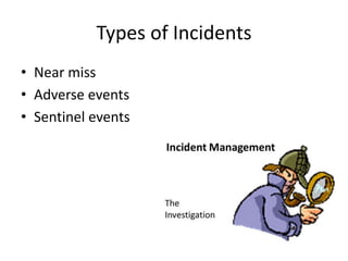 Incident reporting | PPTX