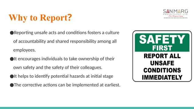 INCIDENT REPORTING.pptx Safety Awareness Program | PPTX