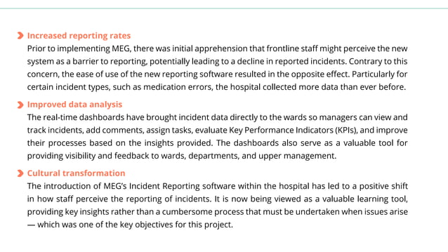 Revolutionising Incident Reporting: MEG's Digital Transformation ...