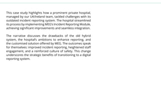 Revolutionising Incident Reporting: MEG's Digital Transformation ...