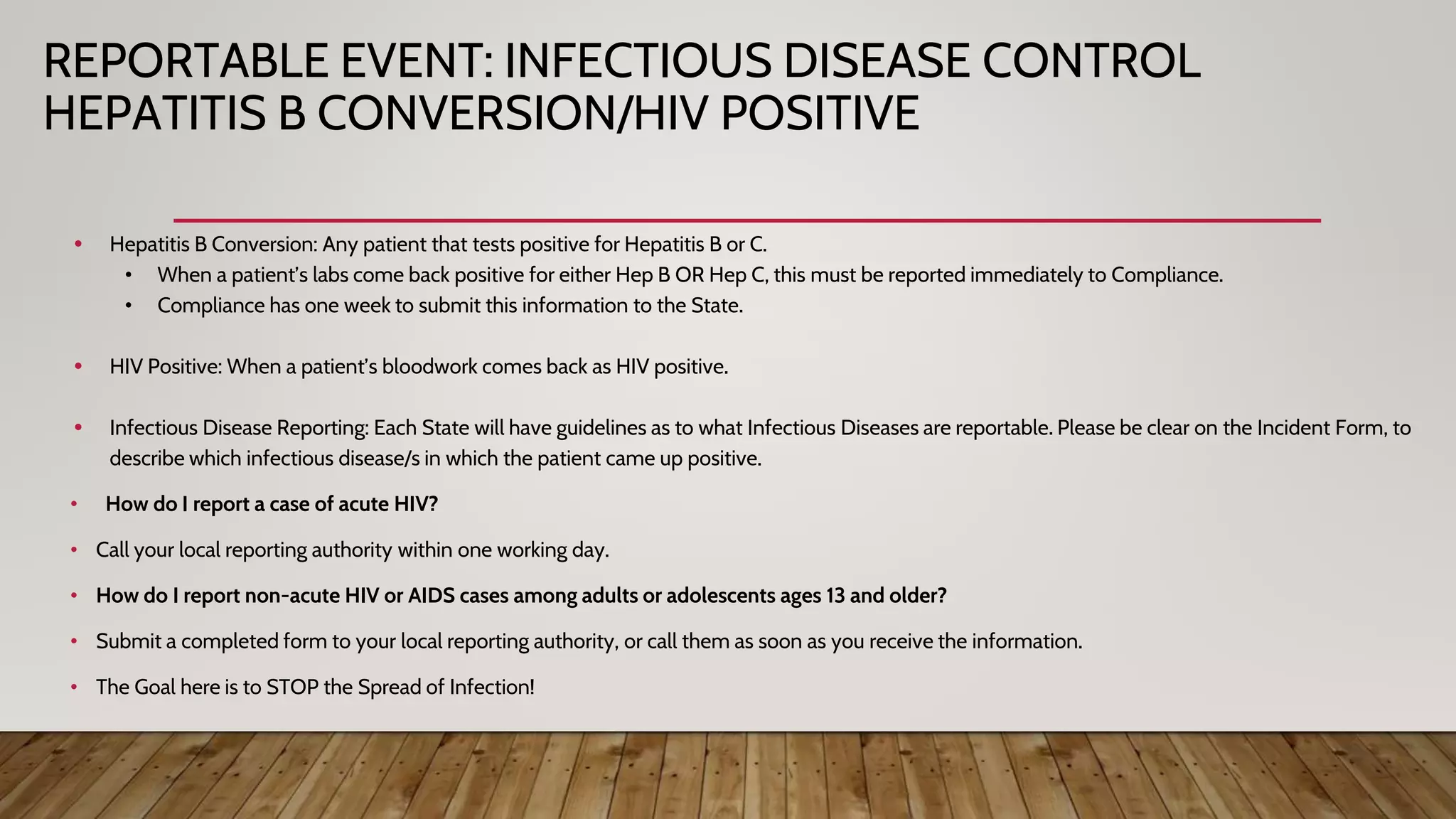 Incident report training | PPTX