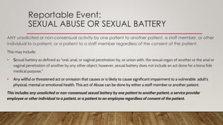 Incident report training | PPTX