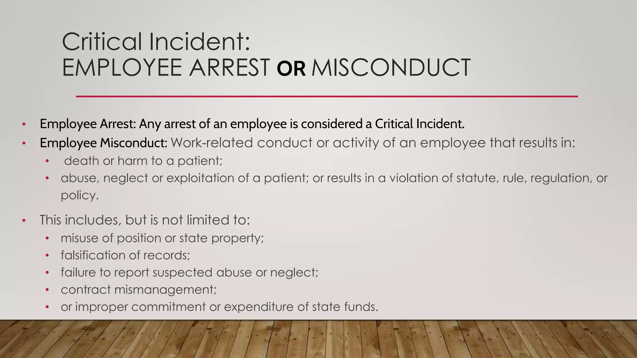 Incident Report Training | PPTX