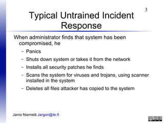 Incident response | PPT