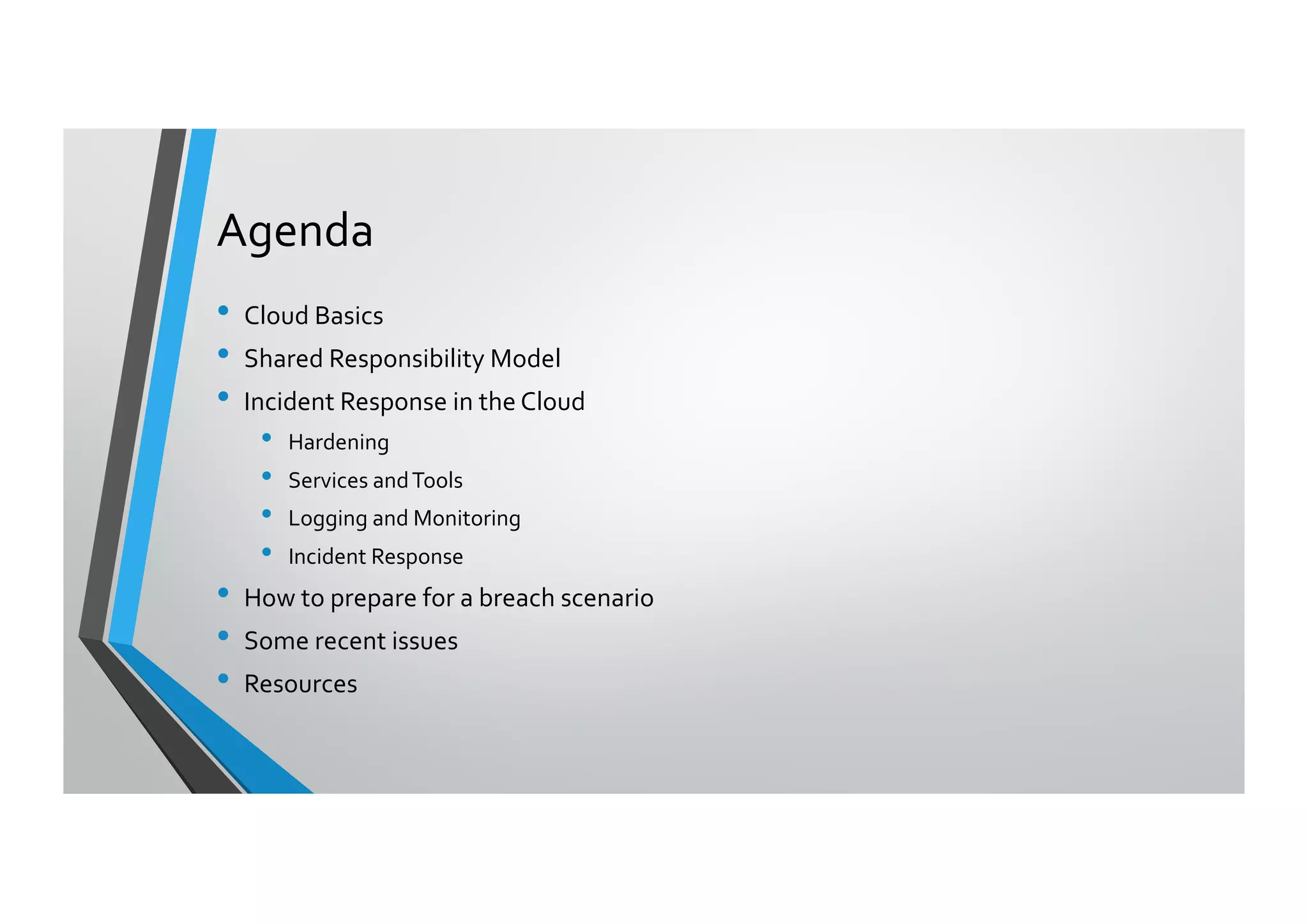 Incident response in Cloud | PDF