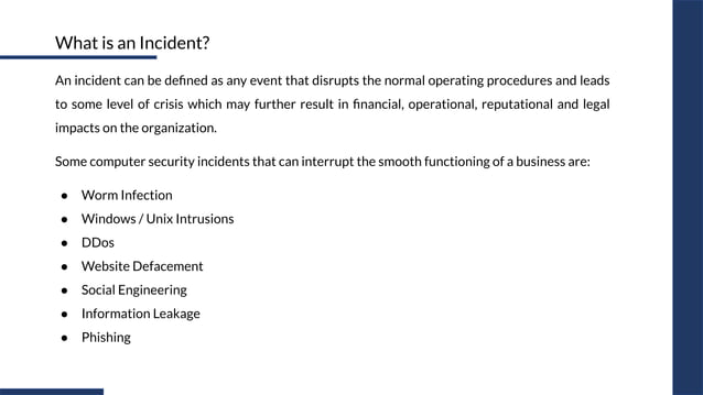 Incident response methodology | PDF