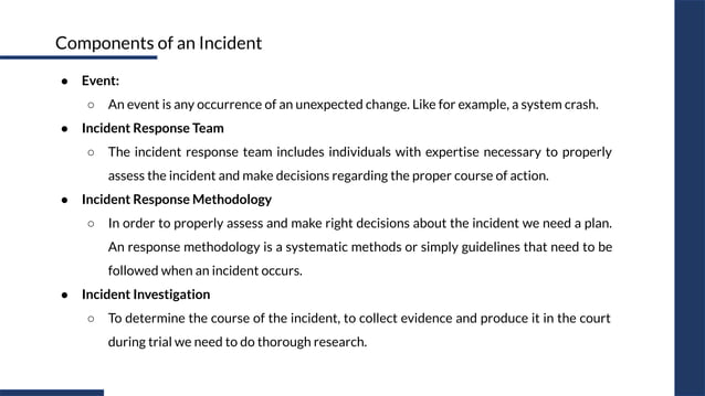 Incident response methodology | PDF