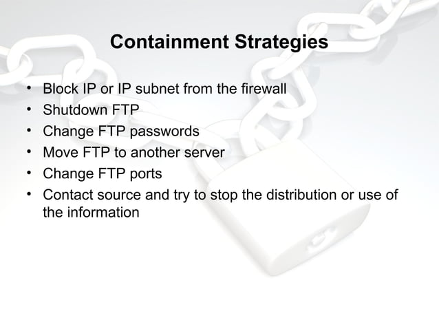 Incident response table top exercises | PPT | Information and Network Security | Computing