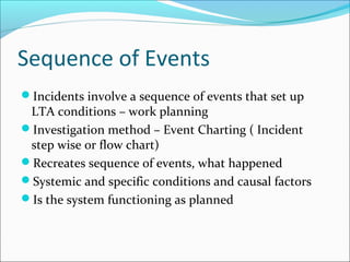 Integration of Quality Into Incident Investigation Processes | PPT
