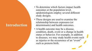 Incident vs.Prevalent cases and Measures of Occurrence | PPTX