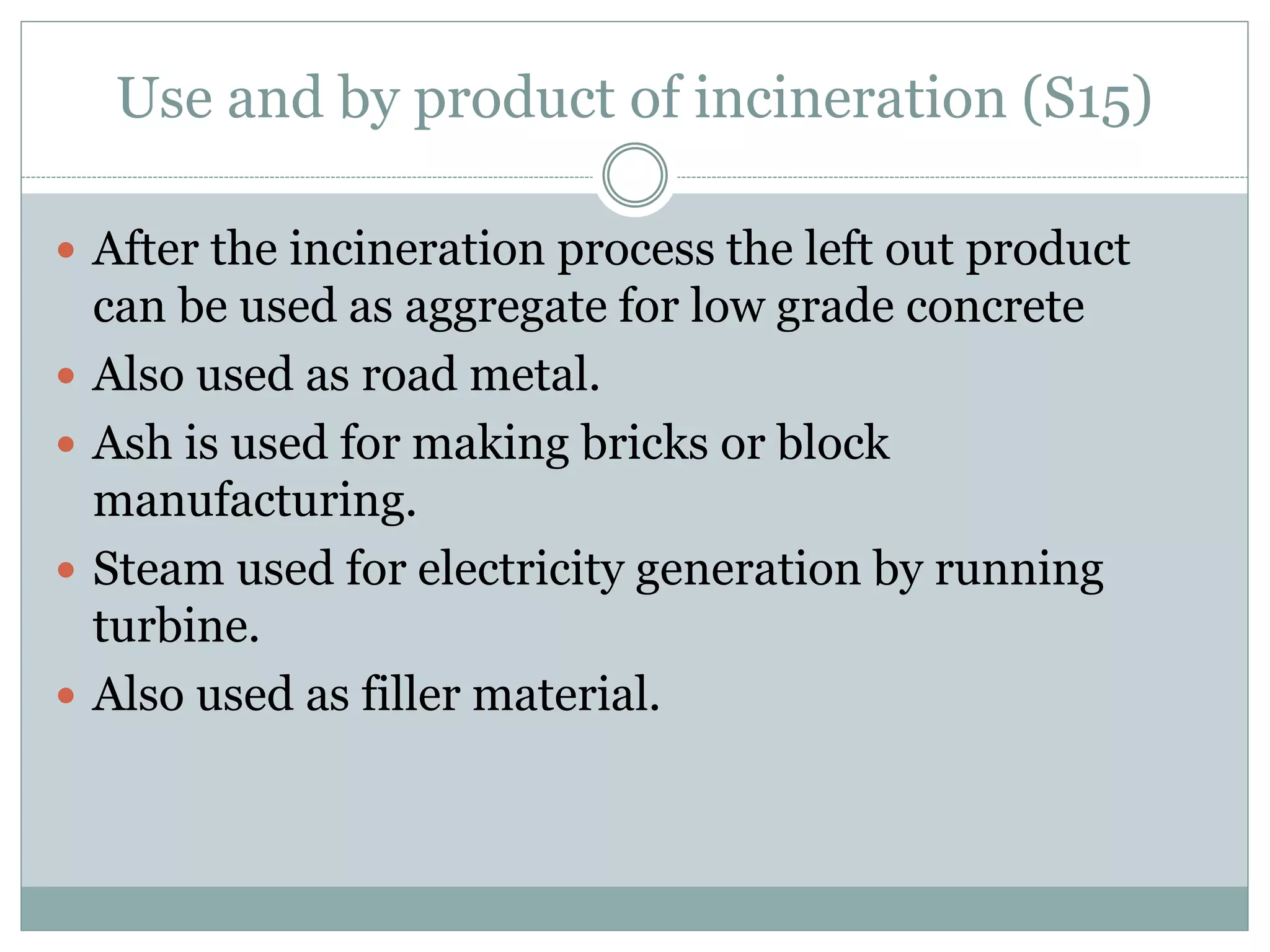 Incineration | PPTX